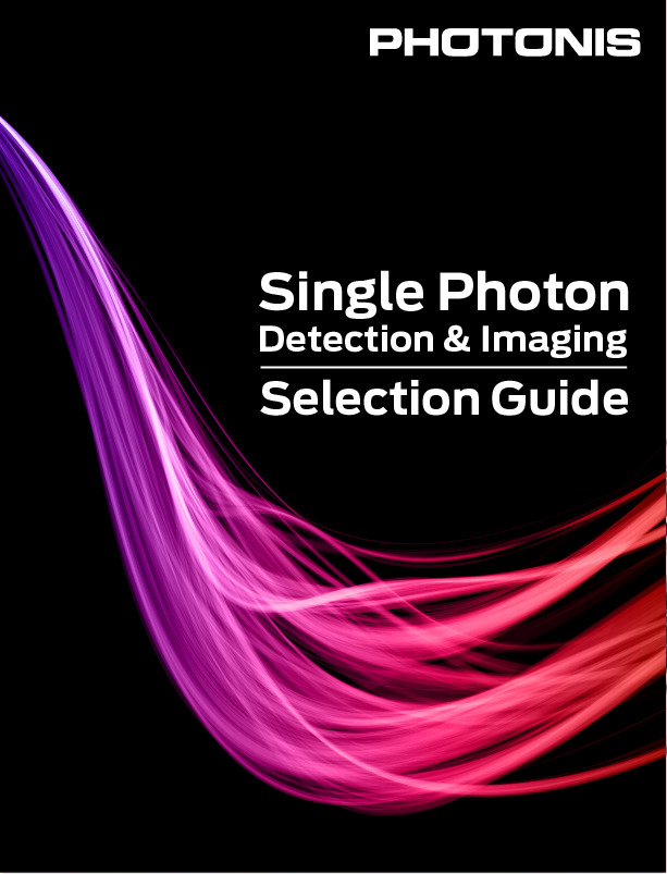 Photonis : Single Photon Counting guide